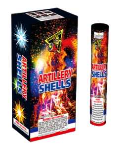 Assorted Artillery Shells - USA-Fireworks